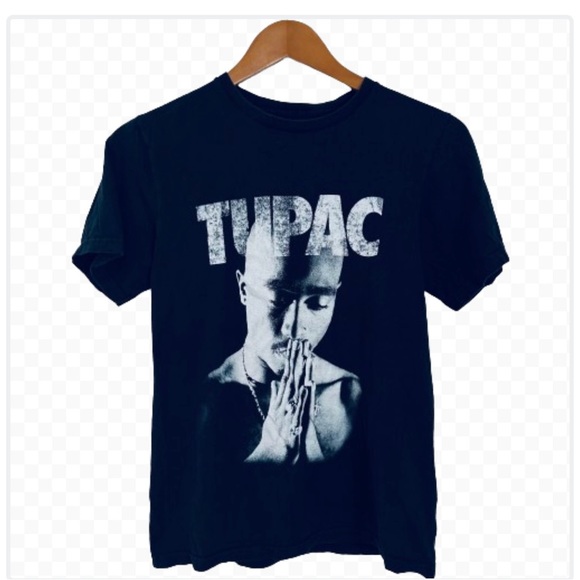 2Pac Tupac | Shirts | 2pac Tupac Shakur Praying T Shirt Mens Size S ...
